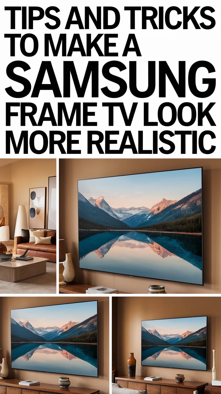 Tips and Tricks to Make a Samsung Frame TV Art Look More Realistic ...