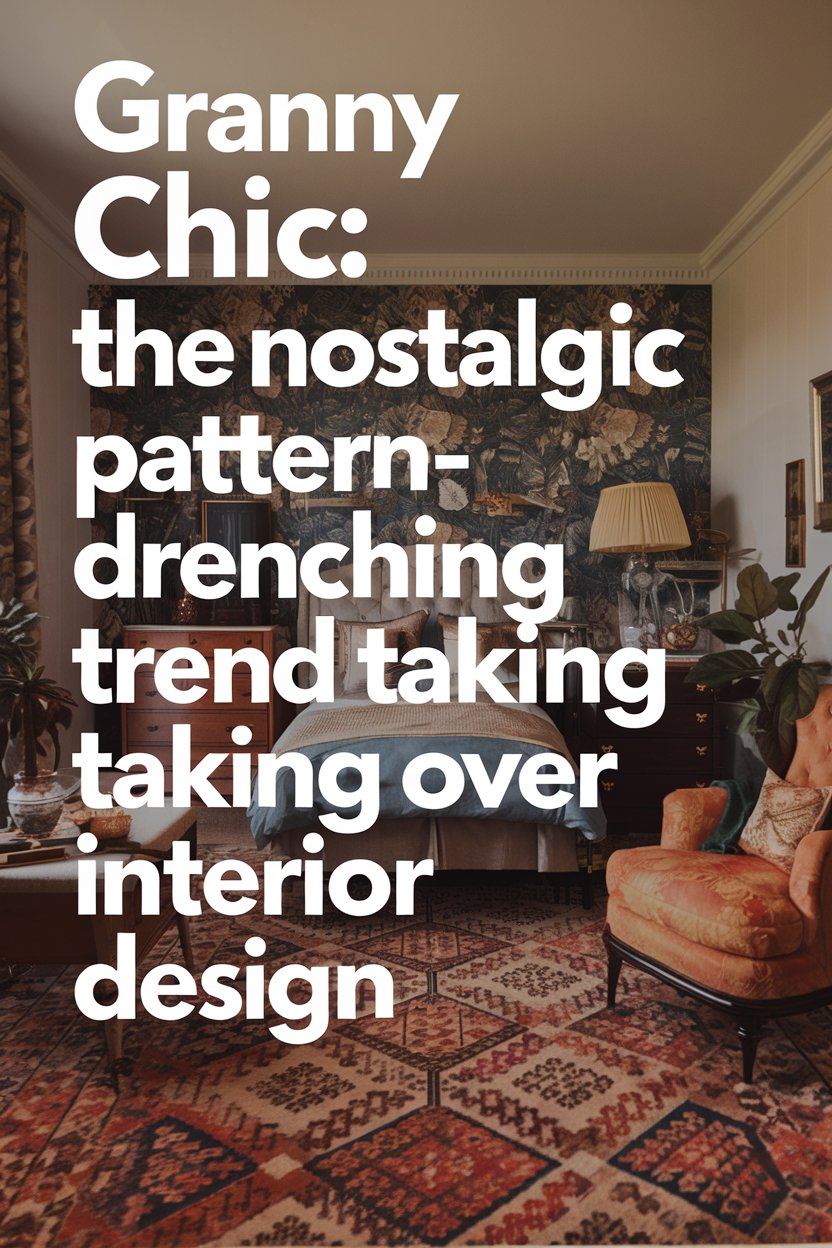 Granny Chic: The Nostalgic Pattern-Drenching Trend Taking Over Interior ...