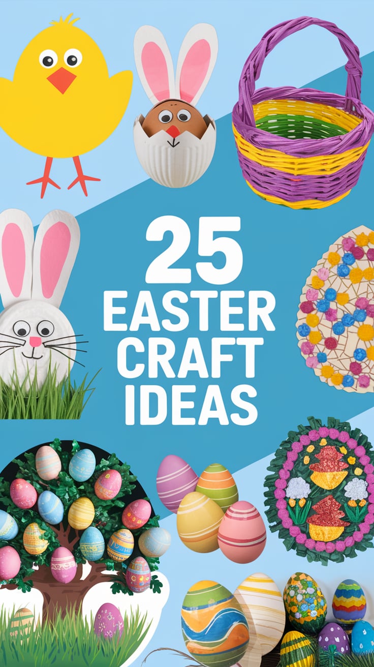 25 Easter Craft Ideas - Designer and the DIYer - DIY, Design, and Home