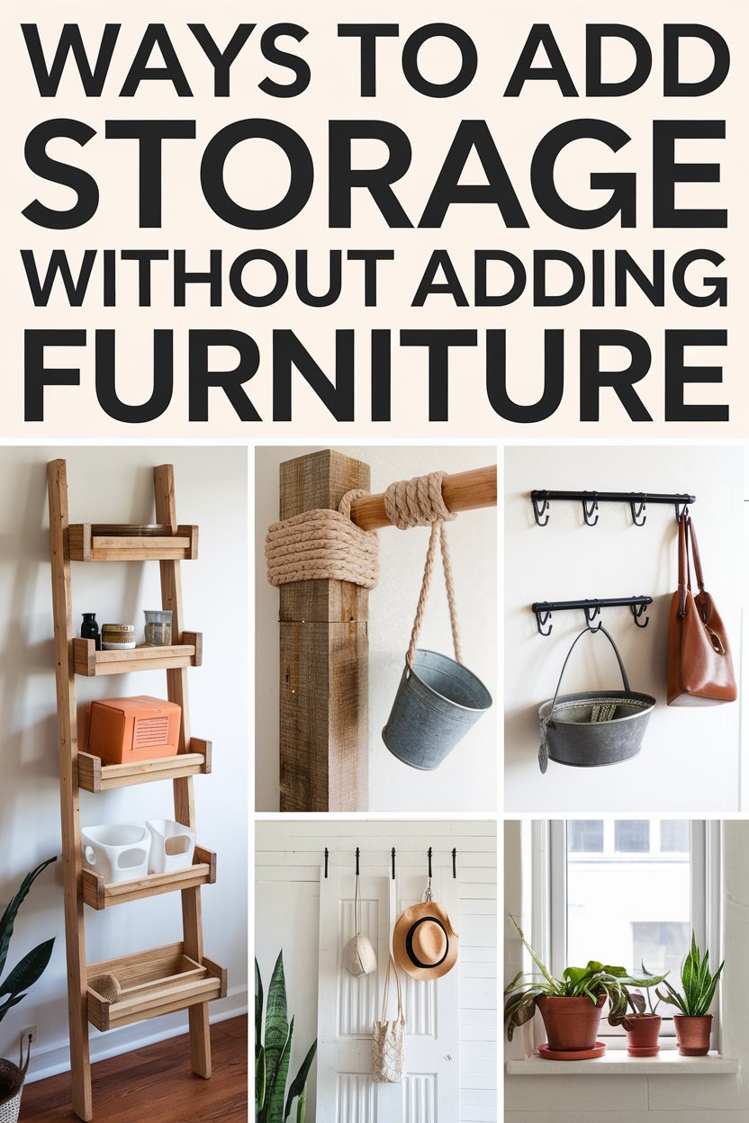Home DIY: Creative Storage Solutions Without Extra Furniture - Designer ...