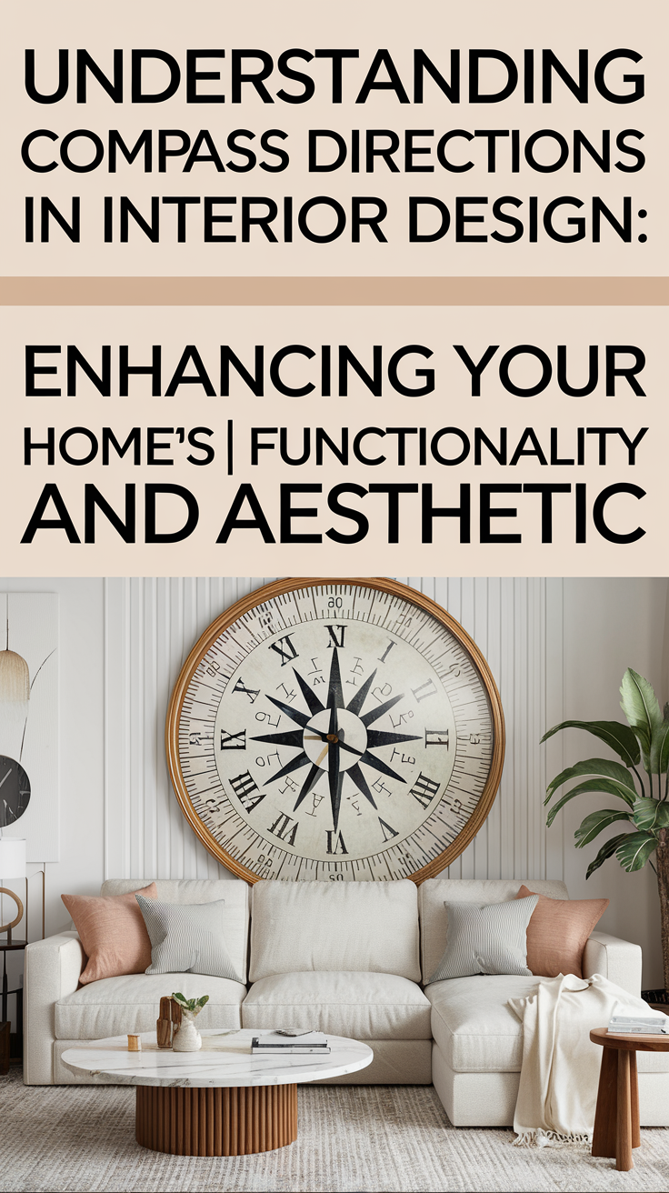 Understanding Compass Directions in Interior Design: Enhancing Your ...
