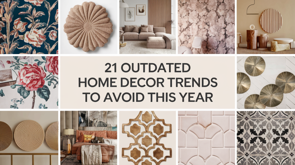21 Outdated Home Decor Trends To Avoid This Year - Designer and the ...
