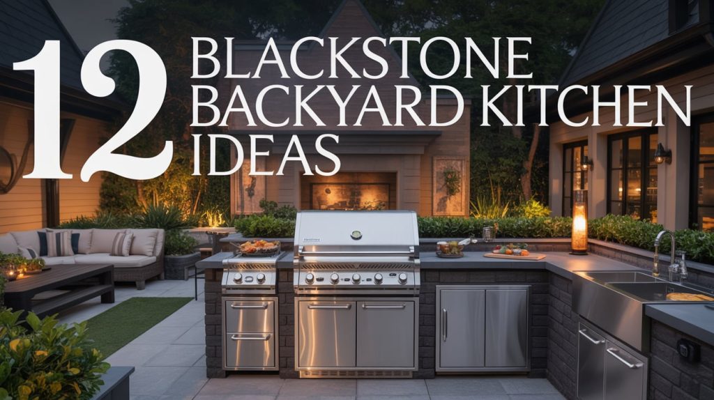 Transforming Your Outdoor Space: 13 Sophisticated Blackstone Backyard ...
