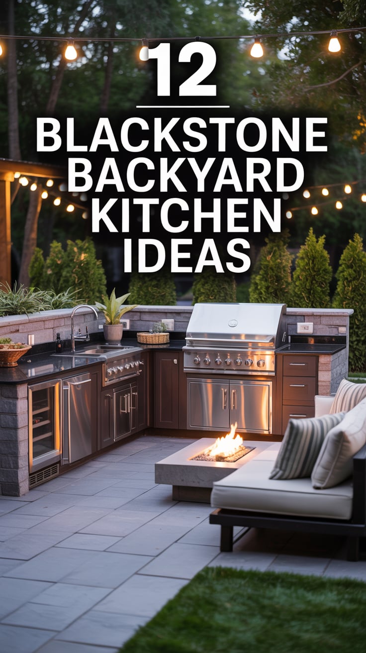 Transforming Your Outdoor Space: 13 Sophisticated Blackstone Backyard ...