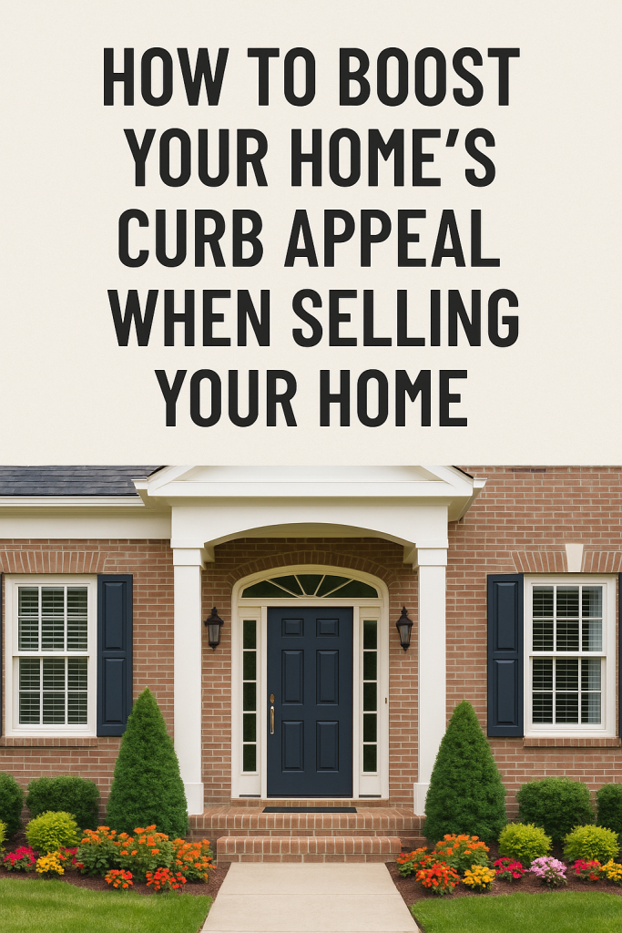 How to Boost Your Home's Curb Appeal When Selling Your Home - Designer ...
