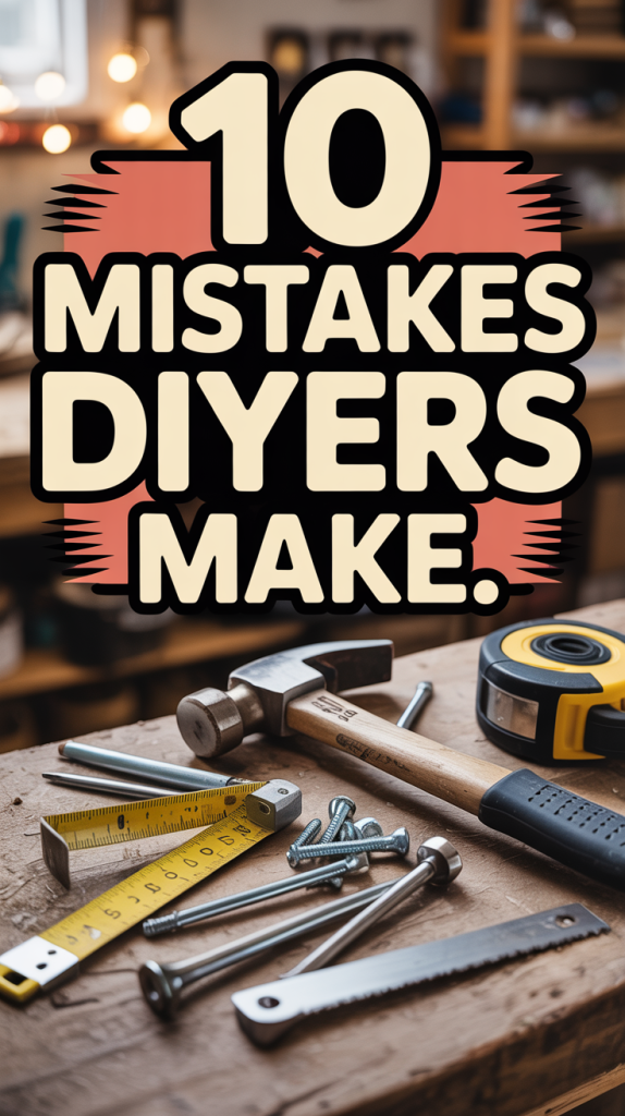 10 Mistakes DIYers Make - Designer and the DIYer - DIY, Design, and Home
