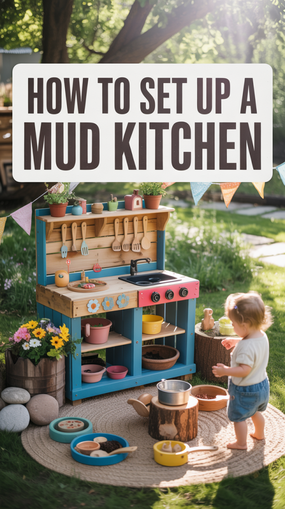 How to Set Up an Outdoor Mud Kitchen for Kids (And the Best Supplies to ...