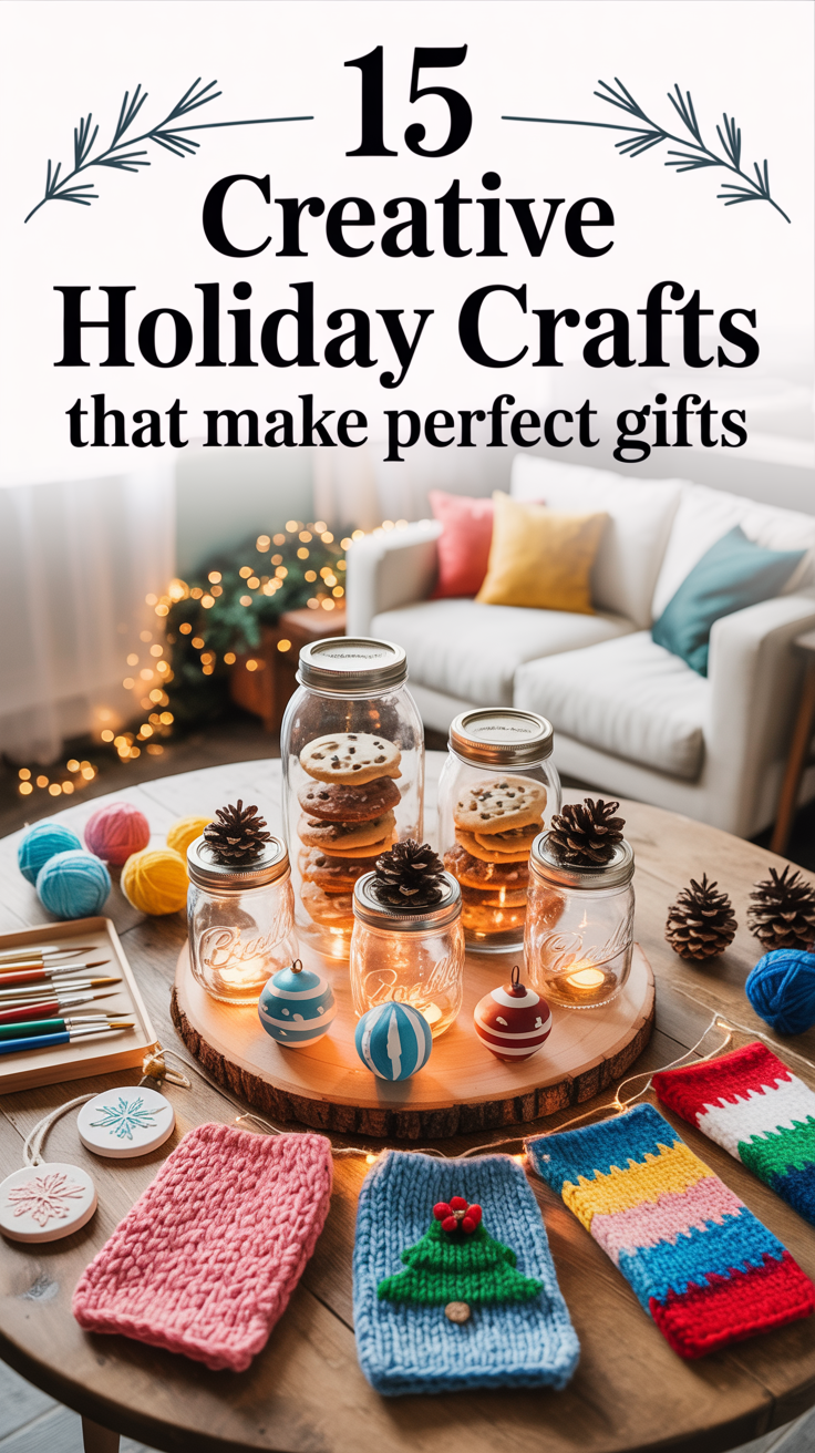 15 Creative Holiday Crafts That Make Perfect Gifts - Designer and the ...