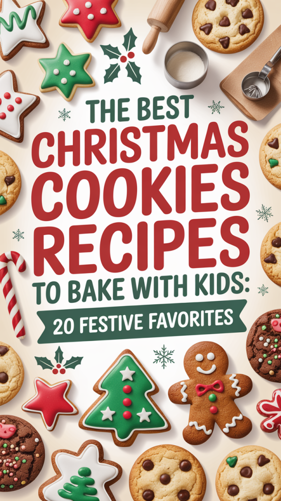 The Best Christmas Cookie Recipes to Bake with Kids: 20 Festive ...